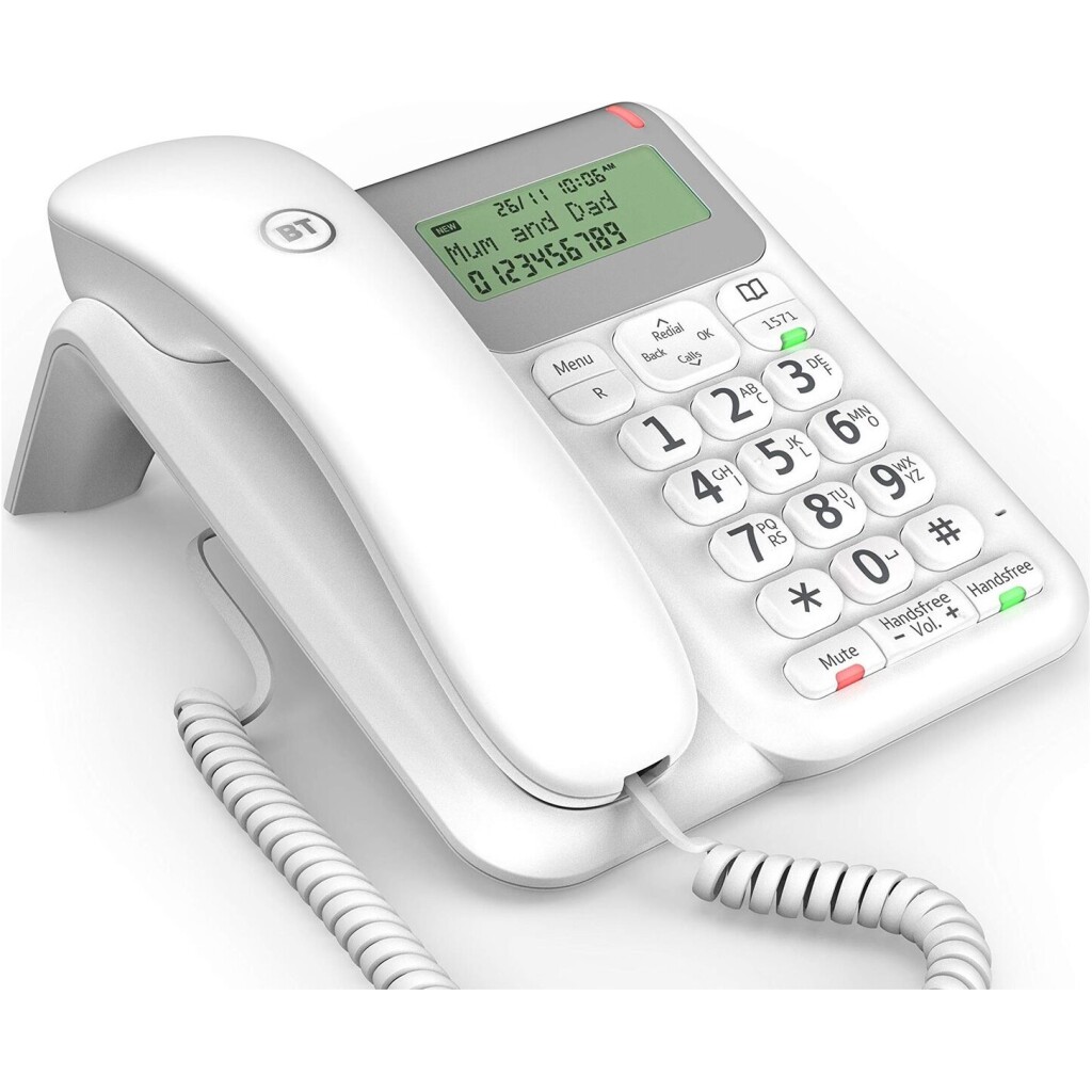 BT Decor 2200 Corded Telephone – Webnise Ltd