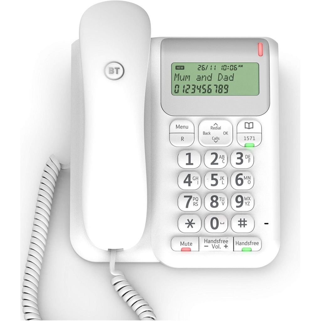 BT Decor 2200 Corded Telephone – Webnise Ltd