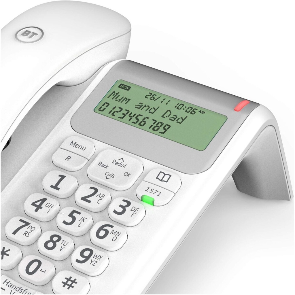 BT Decor 2200 Corded Telephone – Webnise Ltd