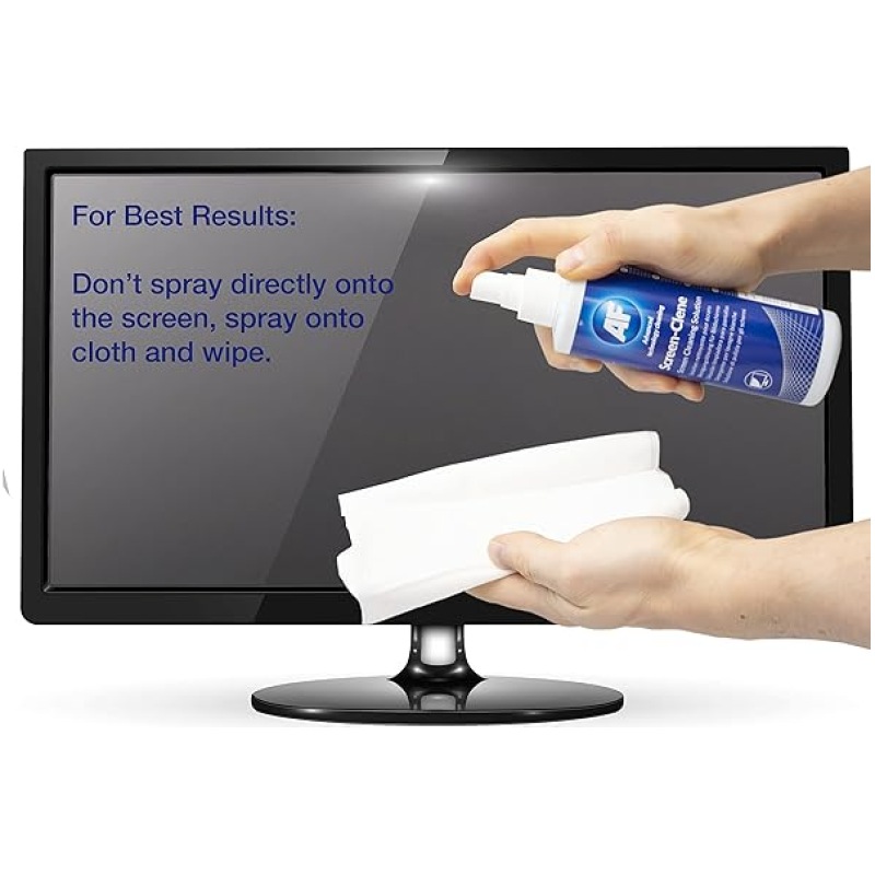 AF Screen Cleaner Spray 250ml – Cleaning Solution For Mobile Phones, TV ...