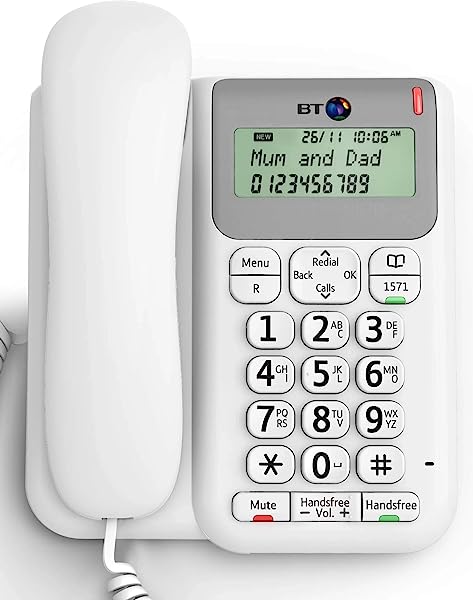 BT Decor 2200 Corded Telephone – Webnise Ltd