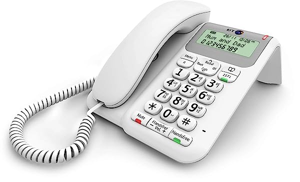 BT Decor 2200 Corded Telephone – Webnise Ltd