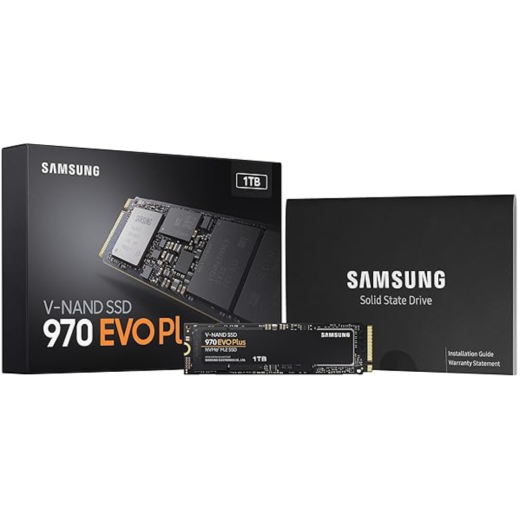 Samsung 970 EVO Plus 1TB PCIe NVMe M.2 Internal Solid State Drive (SSD ...